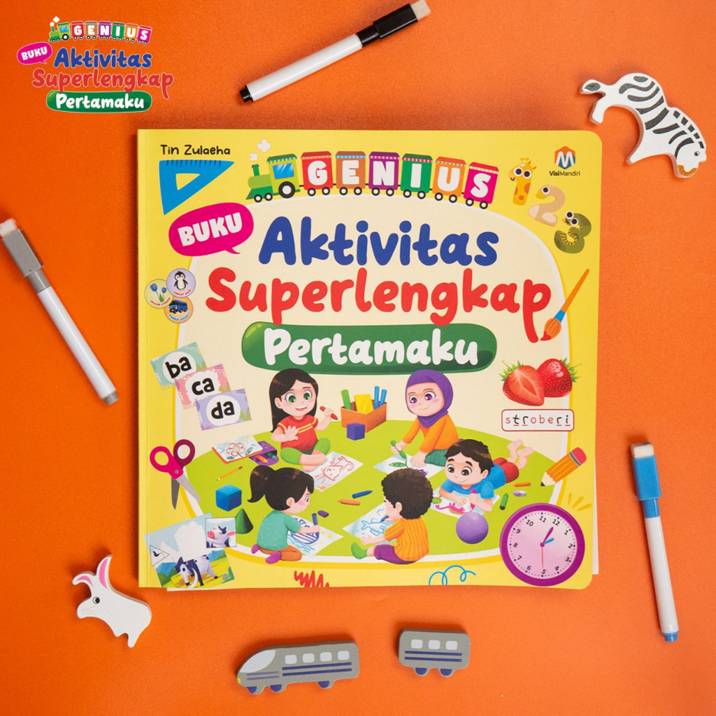 Jual Genius Buku Aktivitas Superlengkap Pertamaku Worksheet Anak Pra tk ...