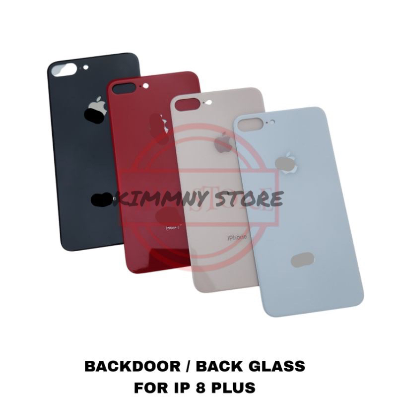 Jual BACKDOOR BACK GLASS COVER CASING TUTUP BATERAI IP 8 PLUS 8+ BAHAN ...