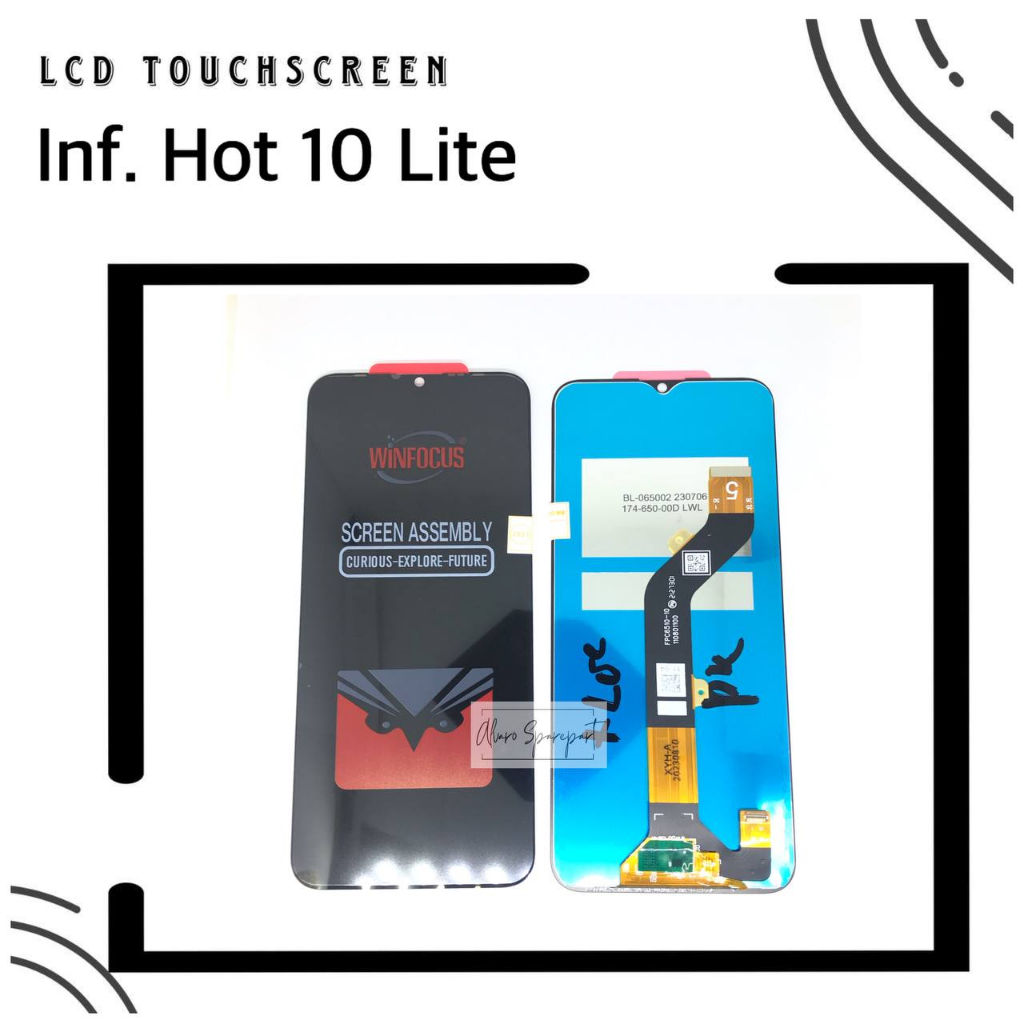 Jual LCD TOUCHSCREEN INFINIX HOT 10 LITE X657 FULLSET | Shopee Indonesia