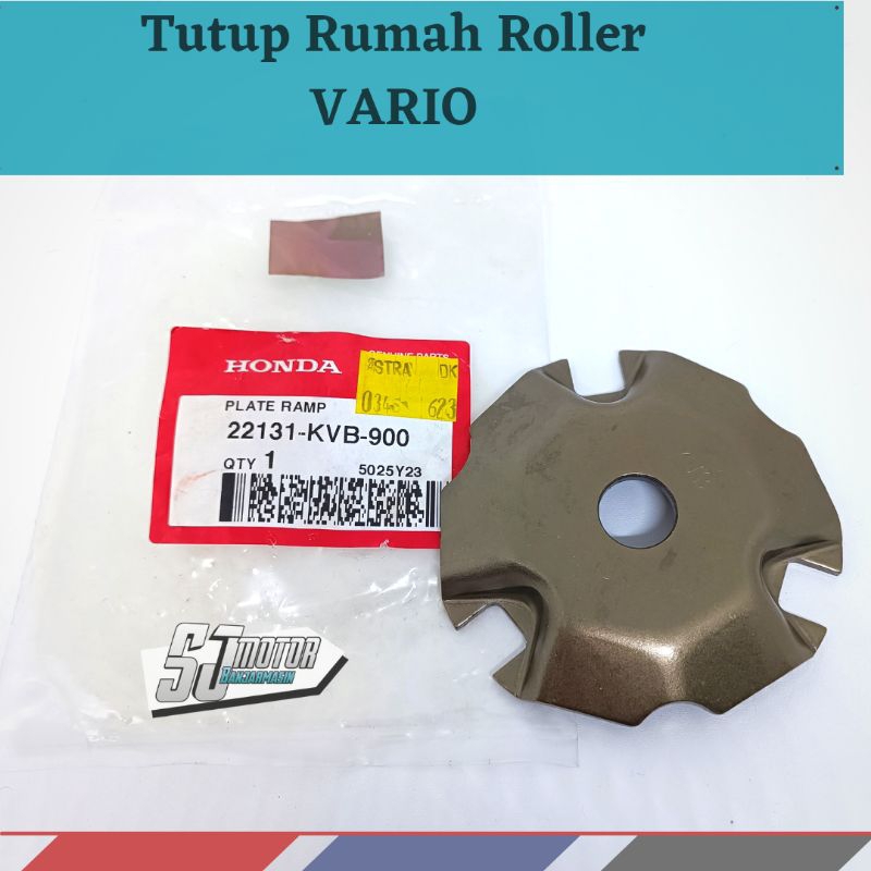 Jual Tutup Plat Rumah Roller Plete Frame AHM (KVB) Vario Beat FI Pop ...