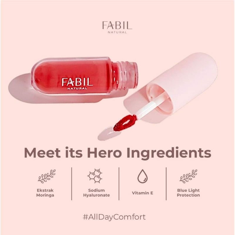 Jual Lip Cream Fabil Lipstik Matte Wudhu Friendly Lip Cream Herbal ...