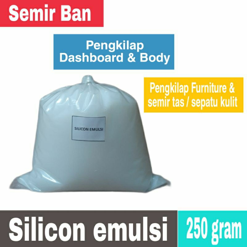 Jual Silikon Emulsi / Silicon Emulsion / Semir Ban Mobil & Motor 500gr ...