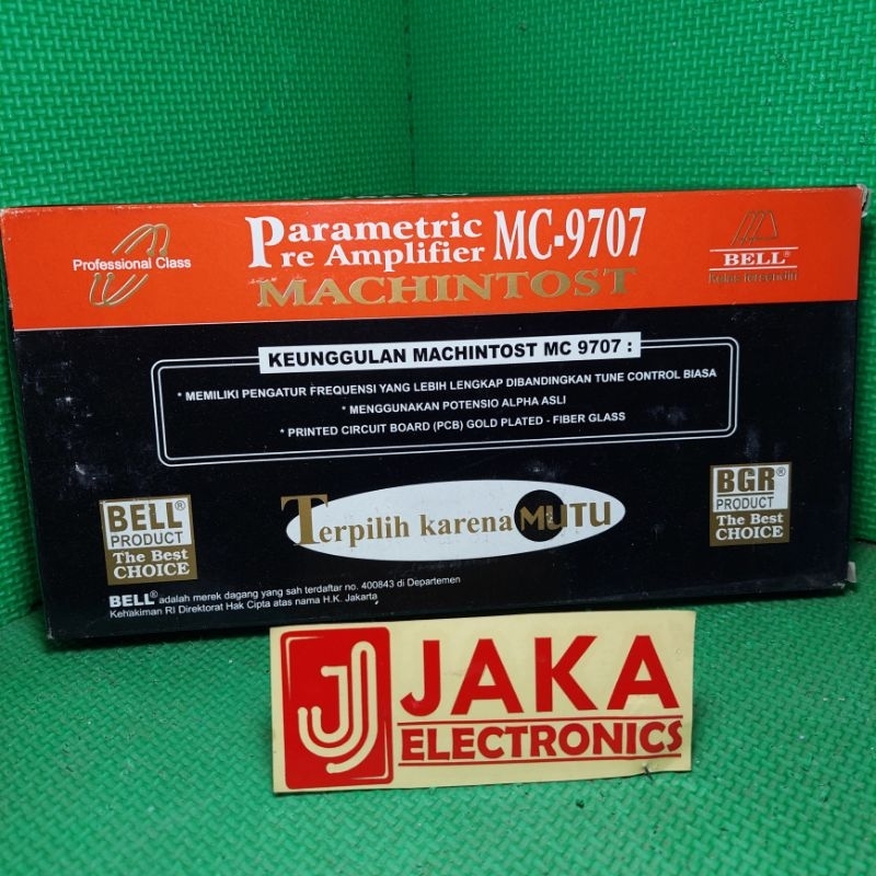 Jual Kit Tone Control Amplifier Parametric Machintost Original BELL MC ...