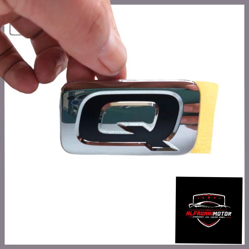 Jual Emblem type Q untuk toyota innova reborn venturer dan avanza veloz ...