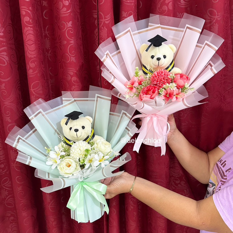 Jual Graddy bouquet small / Buket bunga artificial wisuda / Buket bunga ...