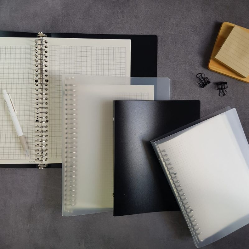 Jual BINDER NOTE, BUKU BINDER TRANSPARAN DAN HITAM A5 DAN B5 MURAH ...