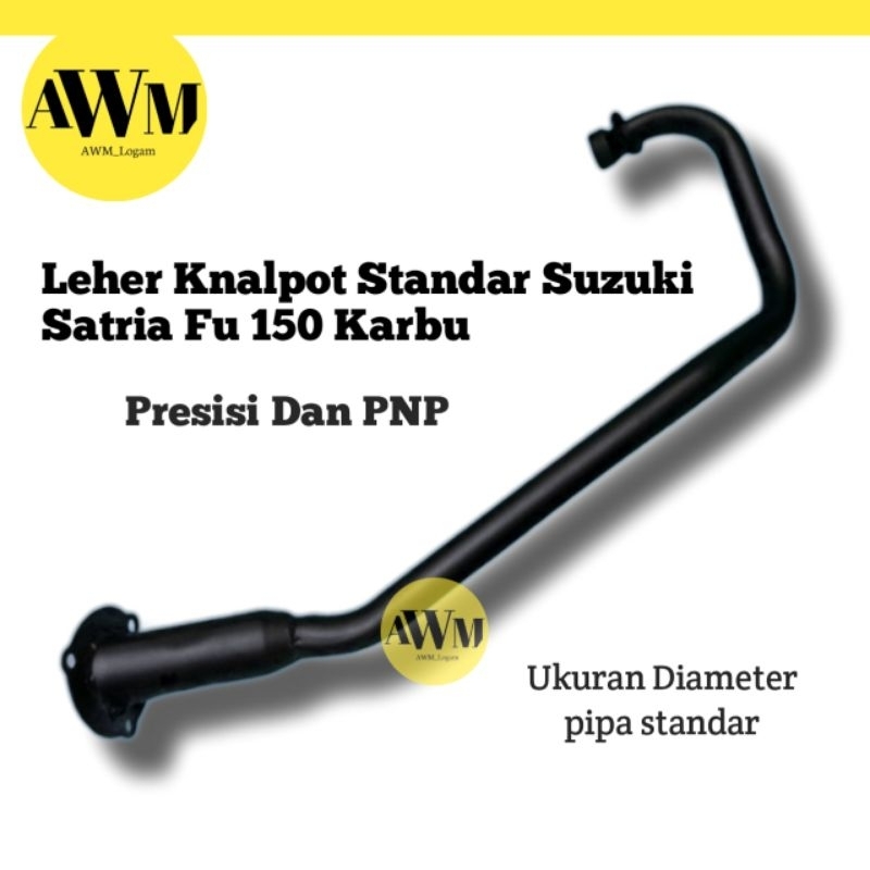 Jual Leheran Knalpot Standar Satria Fu 150 Karbu / Pipa Sambungan ...