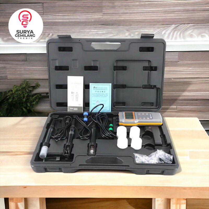 Jual Dissolved Oxygen Water Meter AZ86031 5 in 1 PH Conductivity ...