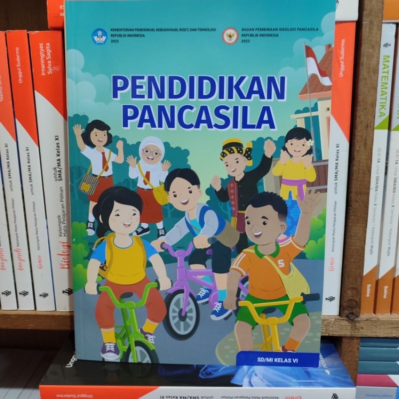 Jual Buku Pendidikan Pancasila Kelas 1,2,3,4,5,6 SD/Mi Kurikulum Merdeka Diknas | Shopee Indonesia