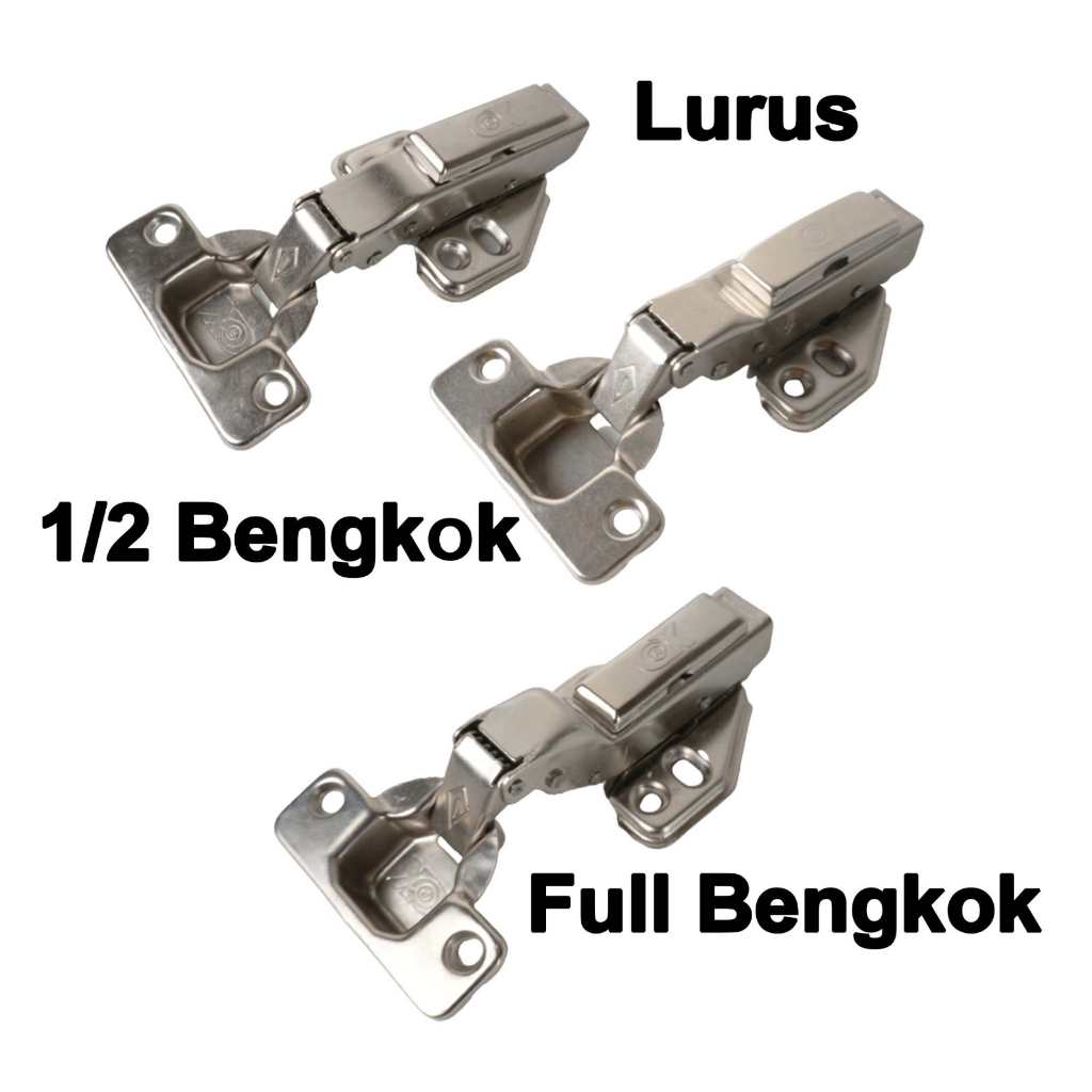 Jual Engsel Sendok OSM Lurus 1/2 FULL BKK OK Hardware Hydraulic Slow ...