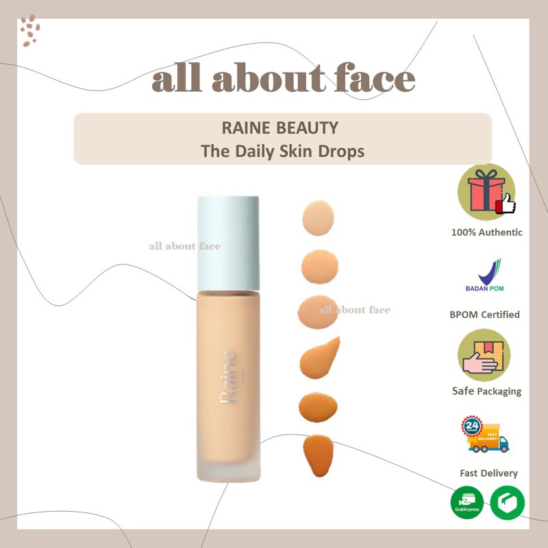 Jual RAINE BEAUTY The Daily Skin Drops | RAINE BEAUTY Skin Drop Skin ...