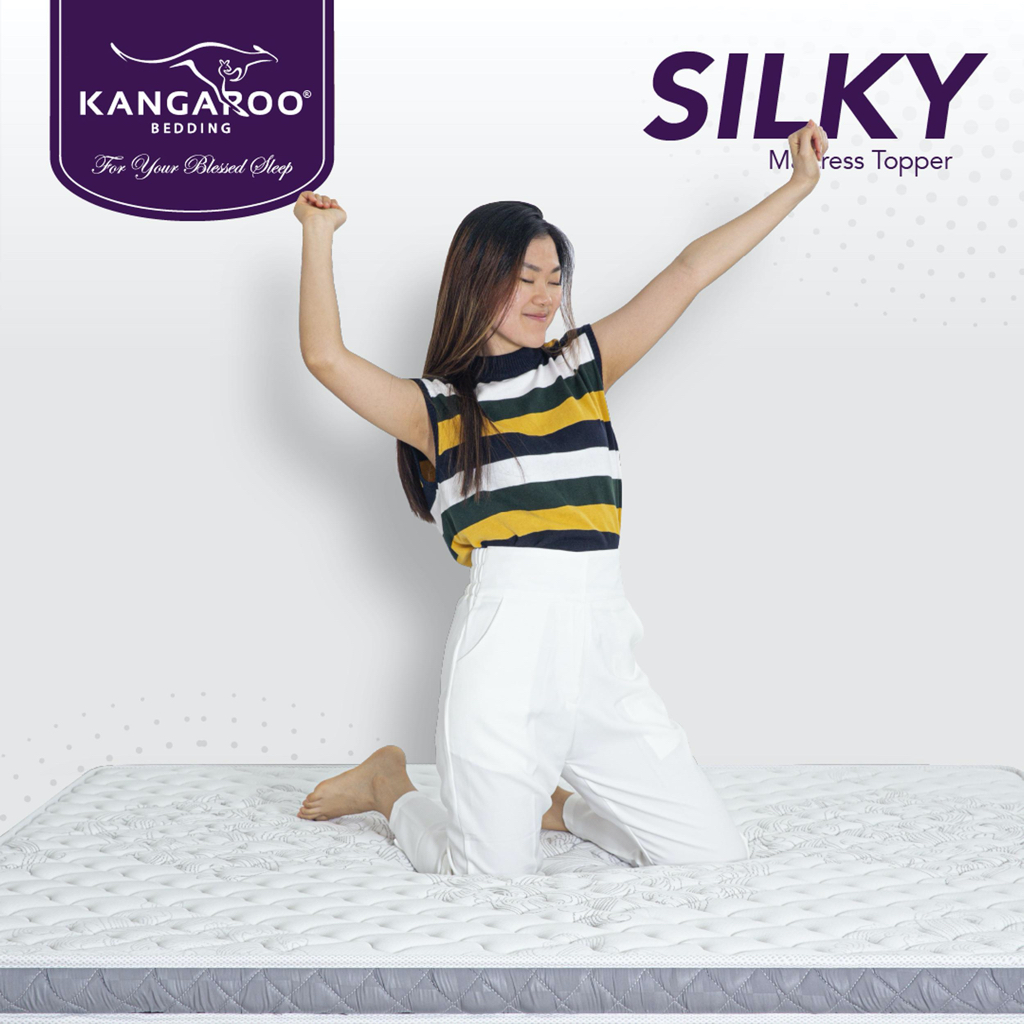Jual Kangaroo - Topper Mattress Silky - Solusi tidur nyenyak walau ...