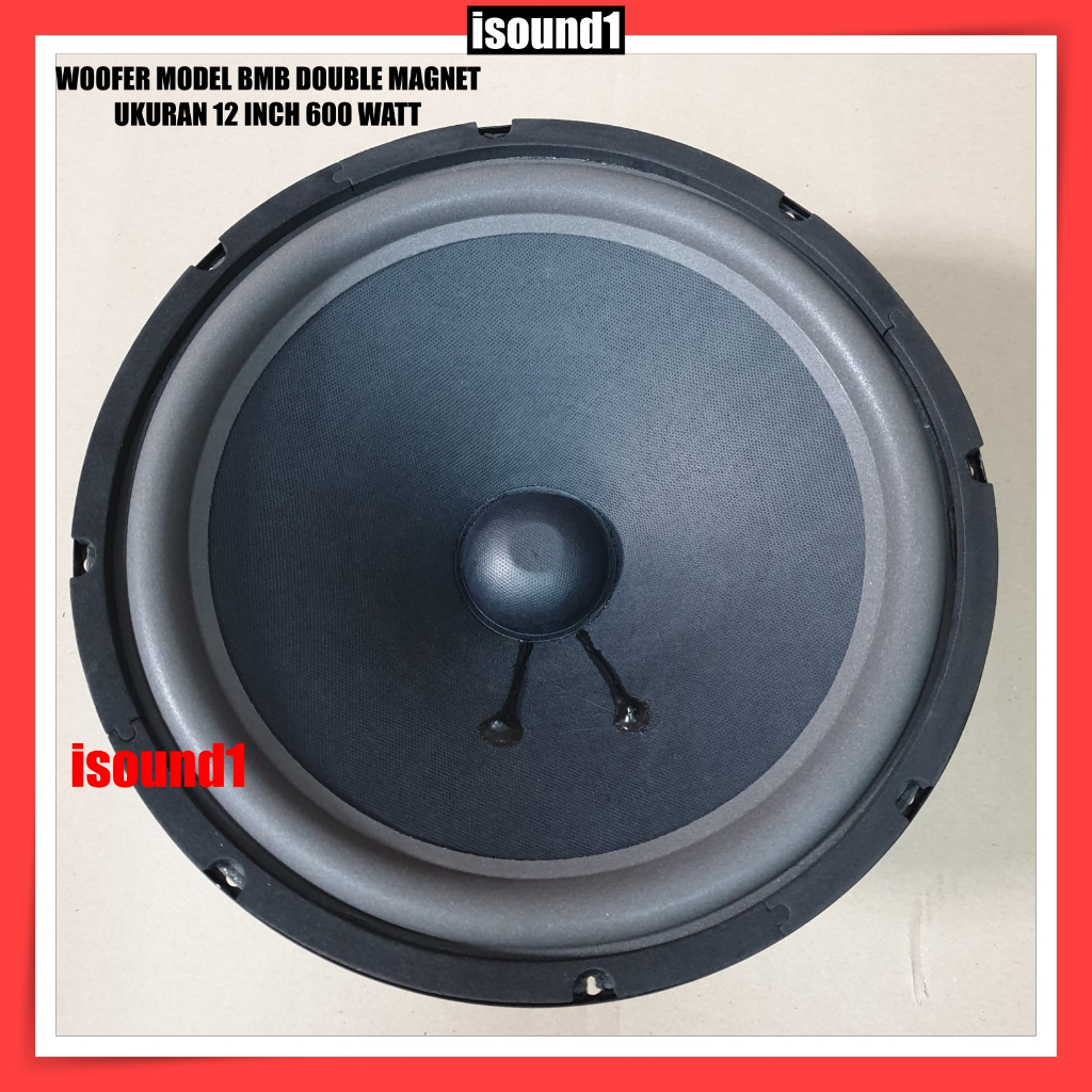 Jual SPEAKER WOOFER KARAOKE MODEL BMB 12 INCH 12 IN 600 WATT DOUBLE MAGNET | Shopee Indonesia
