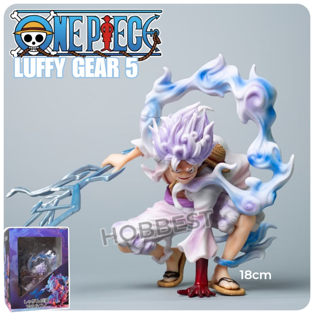 Jual Action Figure ONE PIECE : LUFFY GEAR 5 SUN GOD NIKA - Miniatur ...
