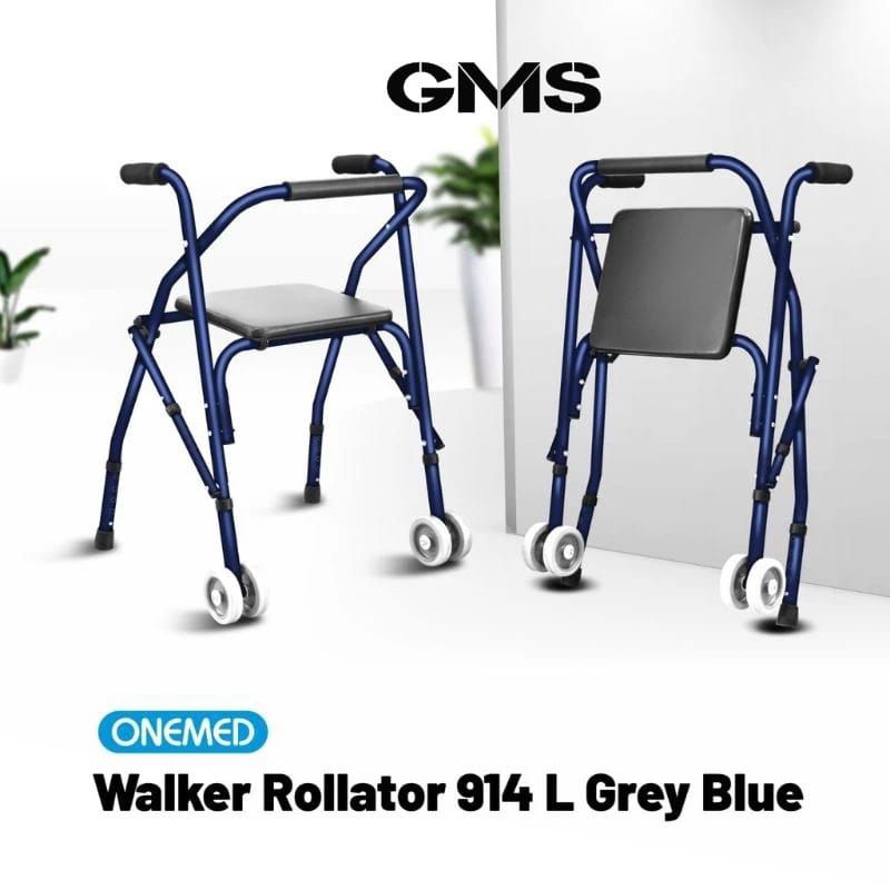 Jual Rollator Walker 914L Onemed Alat Bantu Jalan | Shopee Indonesia