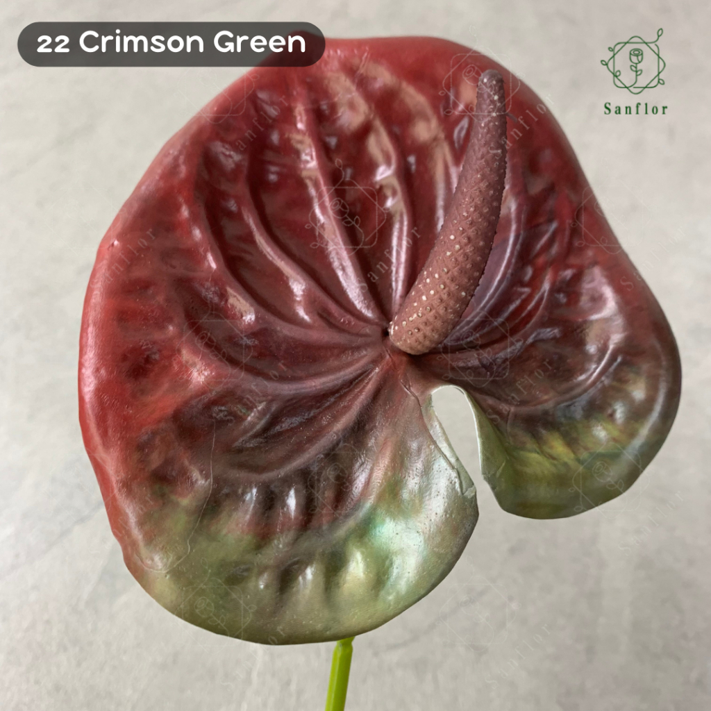 Jual Bunga Anthurium Artificial / Kuping gajah Buatan palsu Hiasan ...