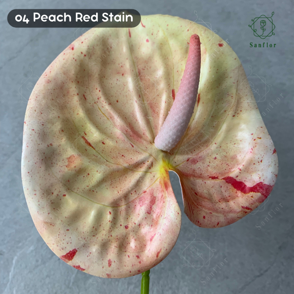 Jual Bunga Anthurium Artificial / Kuping gajah Buatan palsu Hiasan ...
