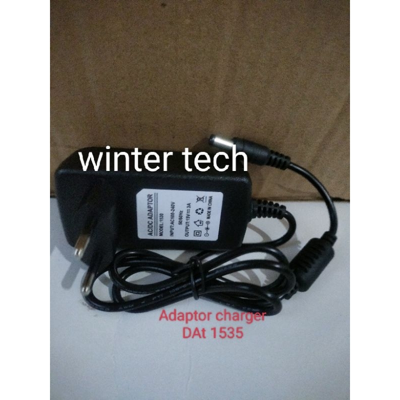 Jual ADAPTOR CHARGER SPEAKER DAT Dt 1535 | Shopee Indonesia