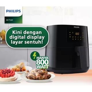 Jual Philips HD9255/90 Air Fryer Low Watt Digital HD9255 - Black ...