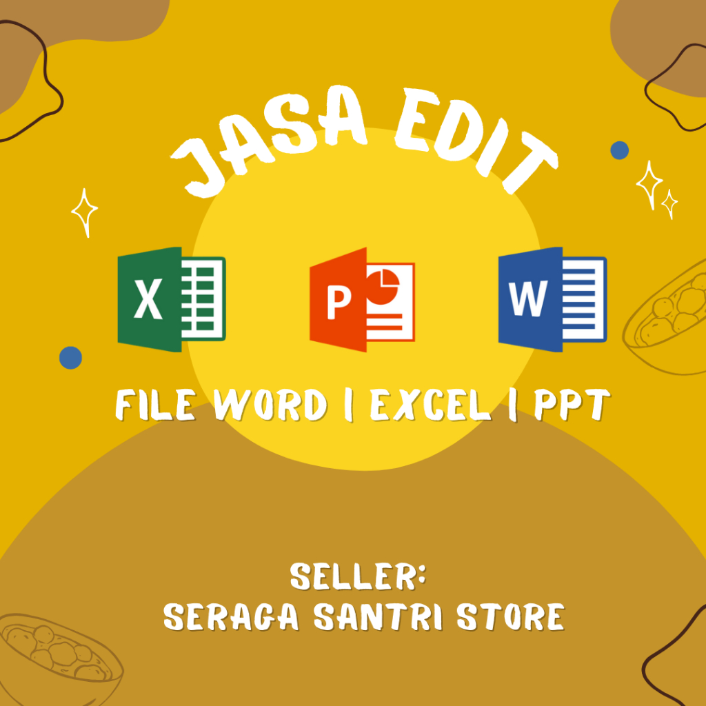Jual Jasa Edit File Word | Excel | PPT | Shopee Indonesia