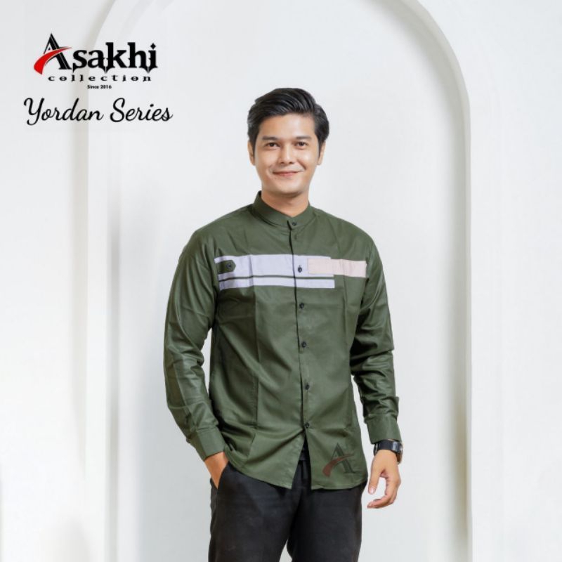 Jual Kemeja Koko New Motif Yordan Series Original ASakhi Lengan Panjang ...