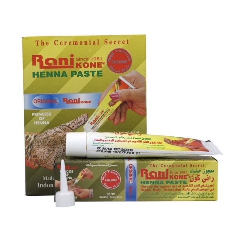 Jual RANI KONE HENNA PASTE | Shopee Indonesia