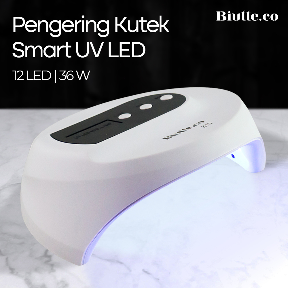 Jual Mesin Pengering Kutek Kuku Smart UV LED Nail Dryer 36W 12 LED - Biutte.co Z10 | Shopee ...