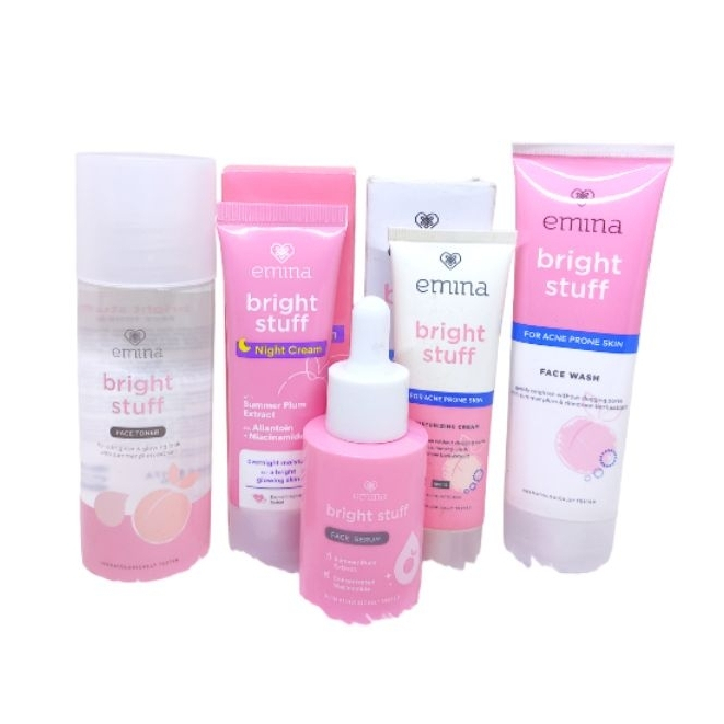 Jual Paket Emina Bright Stuff Acne - Skincare Remaja - Untuk Kulit ...