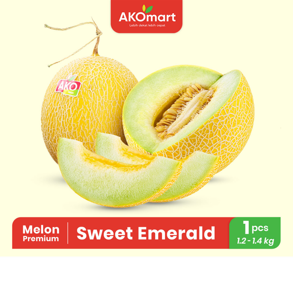 Jual Buah Melon Inthanon | Buah Premium Manis Fresh Organic - AKO Melon ...