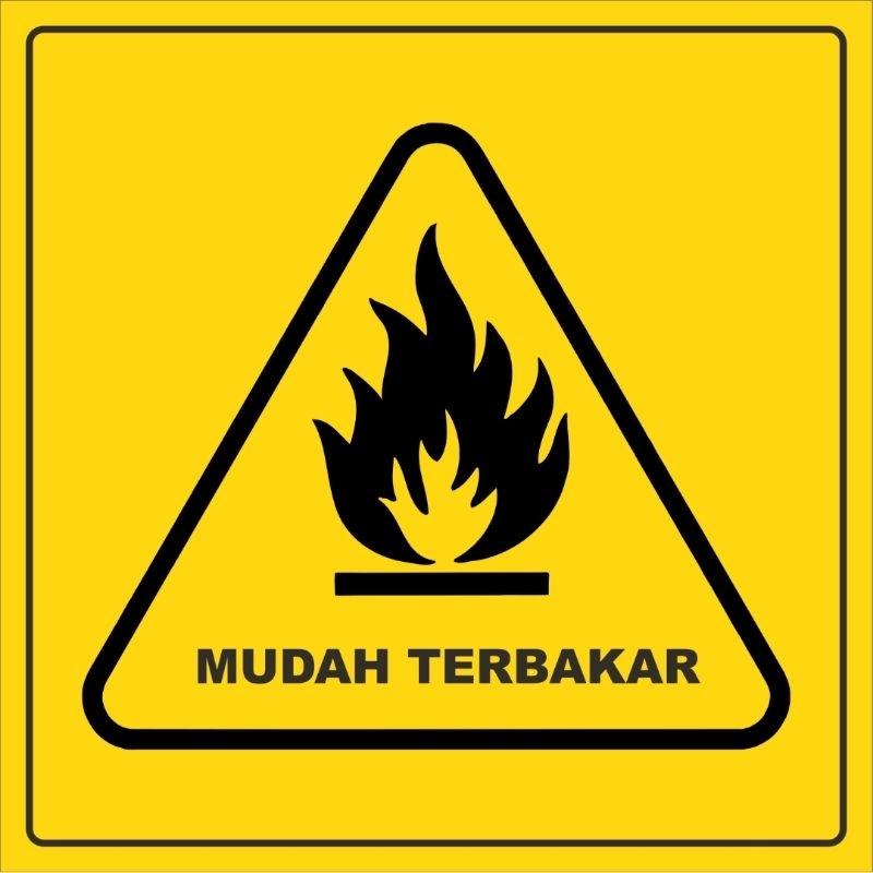Jual stiker label mudah terbakar | Shopee Indonesia