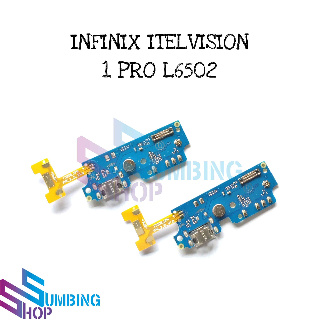 Jual Konektor Charger Infinix Itel Vision 1 Pro L6502 Pcb Papan Cas Usb ...