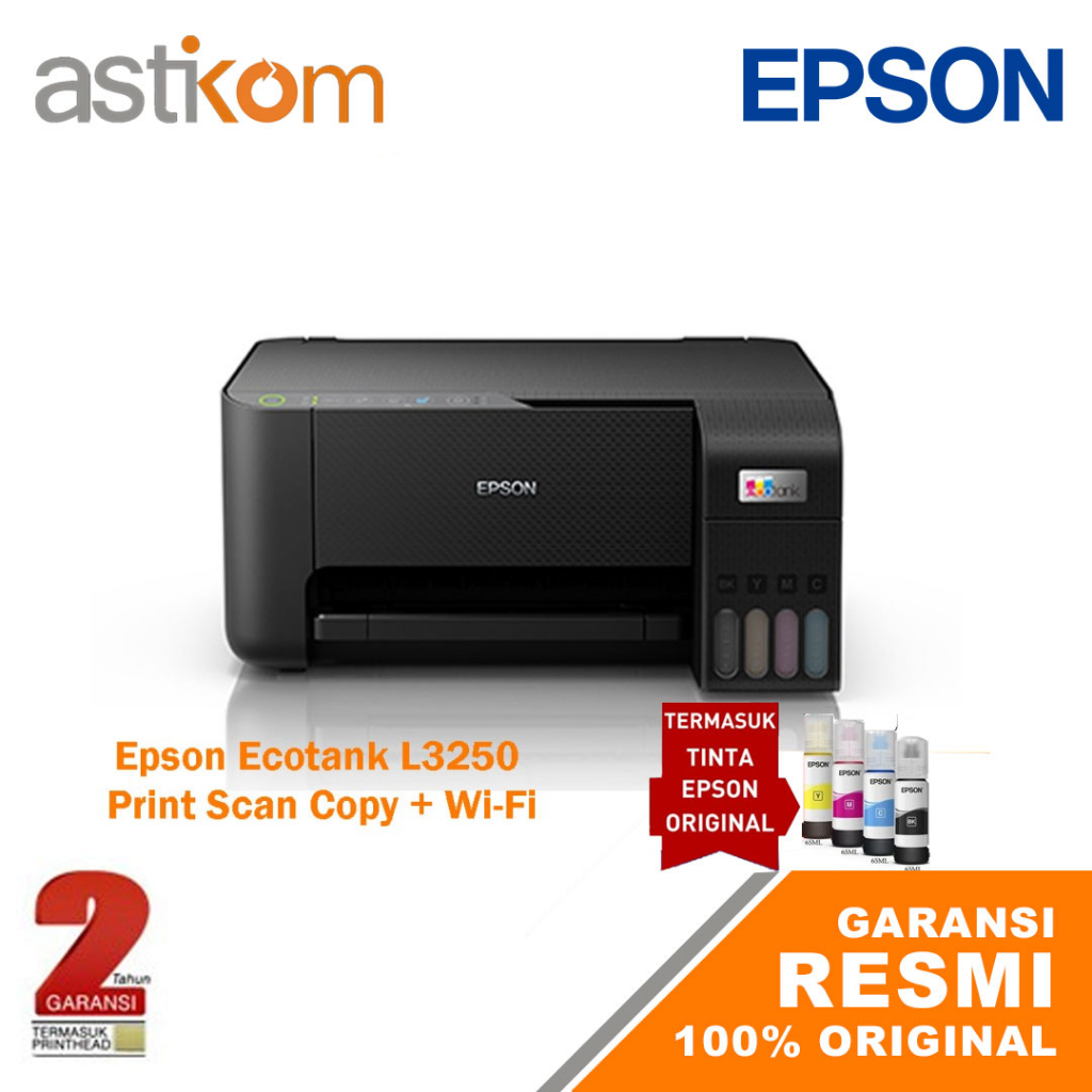 Jual Printer Epson L3250 Eco Tank All In One Print Scan Copy + Wifi ...