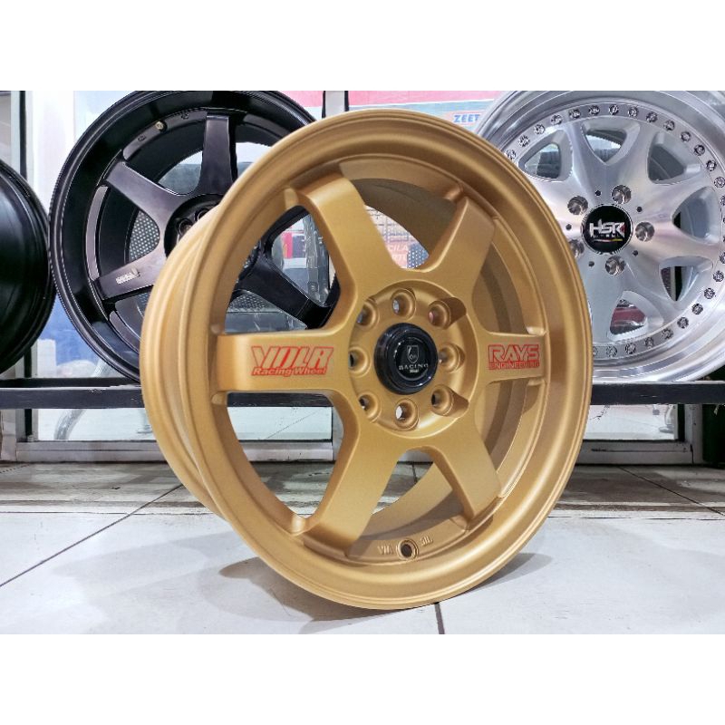 Jual velg mobil volk rays R15 hole 4×100 dan 4×114,3 | Shopee Indonesia