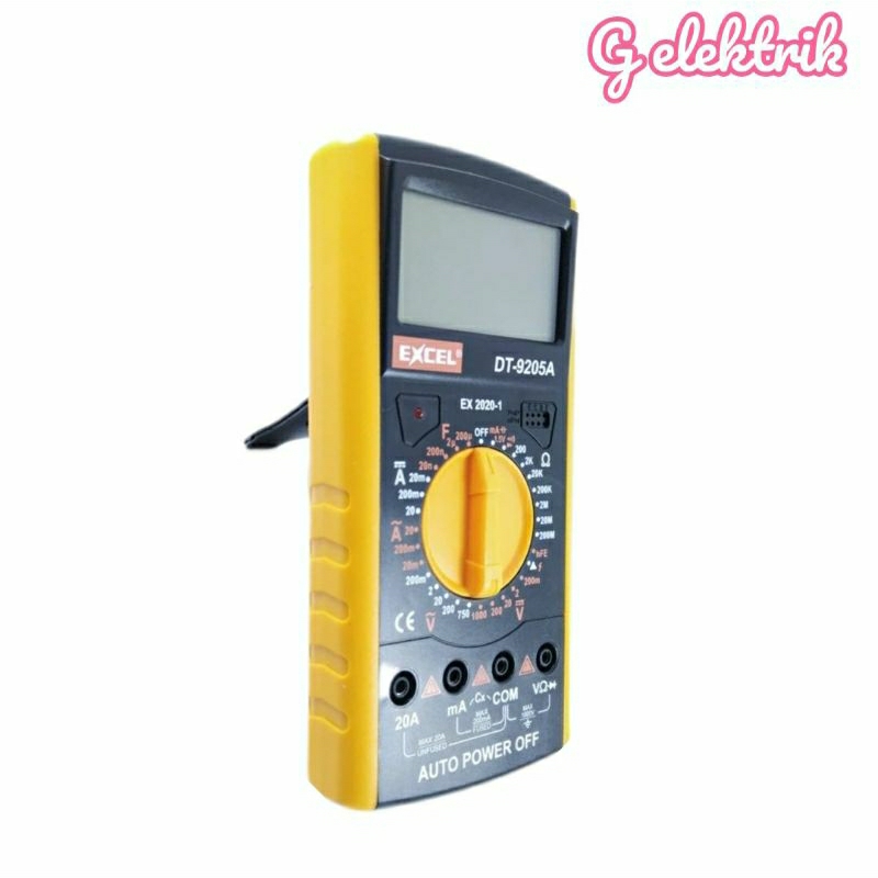 Jual MULTIMETER MULTITESTER DIGITAL EXCEL TESTER AVOMETER | Shopee ...