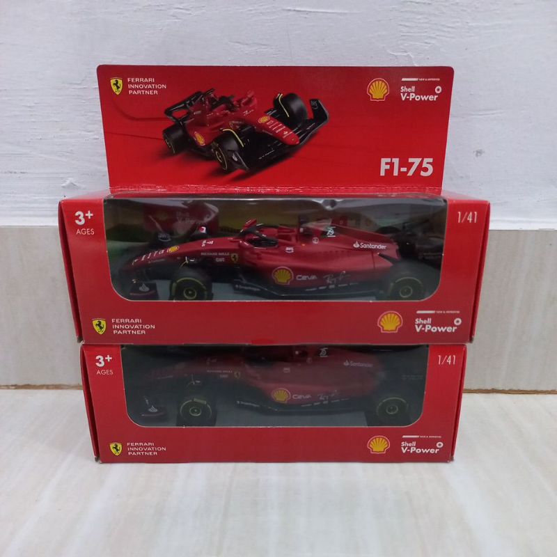 Jual SHELL DIECAST FERRARI F1-75 (MISB) LIMITED EDITION | Shopee Indonesia