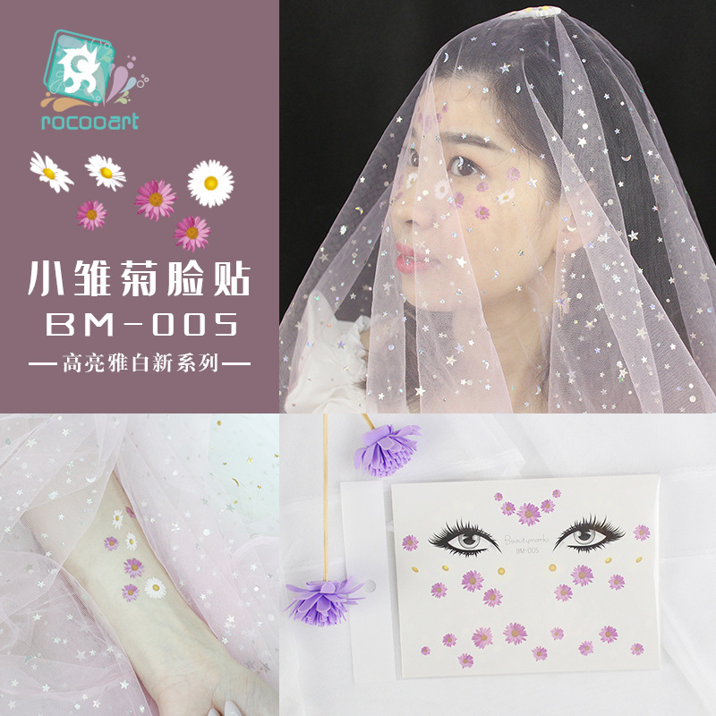 Jual [ NEW VJ ] Tato Wajah GLITTER Sticker Muka / Stiker Wajah Pesta ...