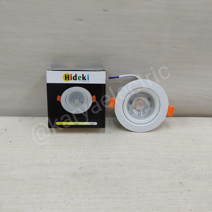 Jual LAMPU SOROT DOWNLIGHT LED SPOT SPOTLIGHT COD DOB 3WATT 5WATT ...