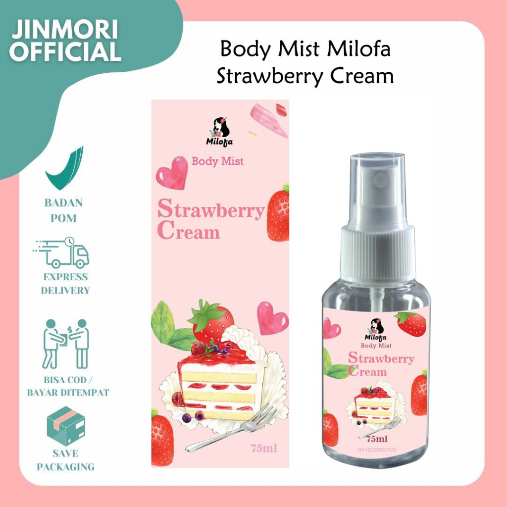 Jual JM - [BPOM] Body Mist Milofa 75ml Premium / Parfum Body Mist ...