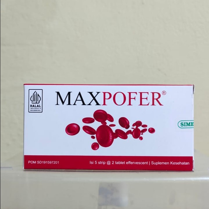 Jual MAXPOFER EFFERVESENT VITAMIN IBU HAMIL - 1 BOX ISI 10 Sachet ...