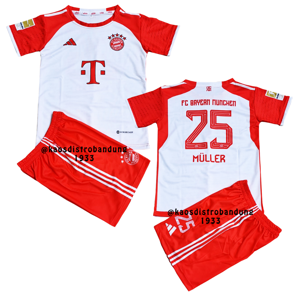 Jual Setelan Jersey Baju Bola dan Futsal Anak Laki Laki Perempuan ...
