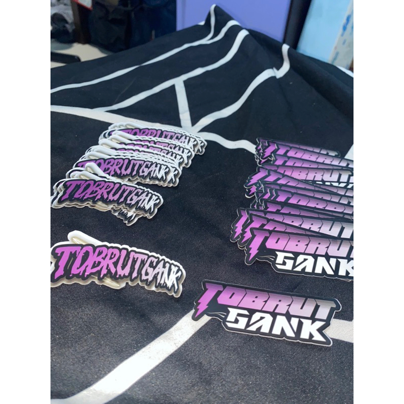 Jual Stiker tobrut gank | Shopee Indonesia