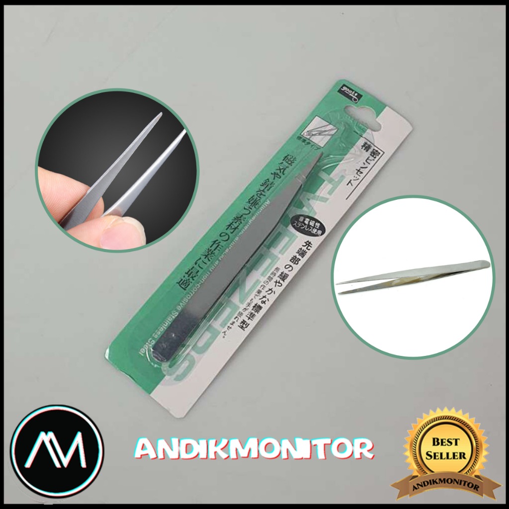 Jual Pinset Lurus Stainless Steel Laboratorium - GOOI TS-12 | Shopee ...