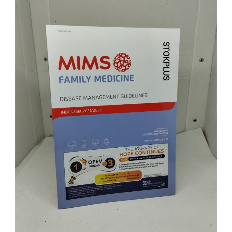 Jual MIMS FAMILY MEDICINE 2021/2022 DISEASE MANAGEMENT GUIDELINESE ...