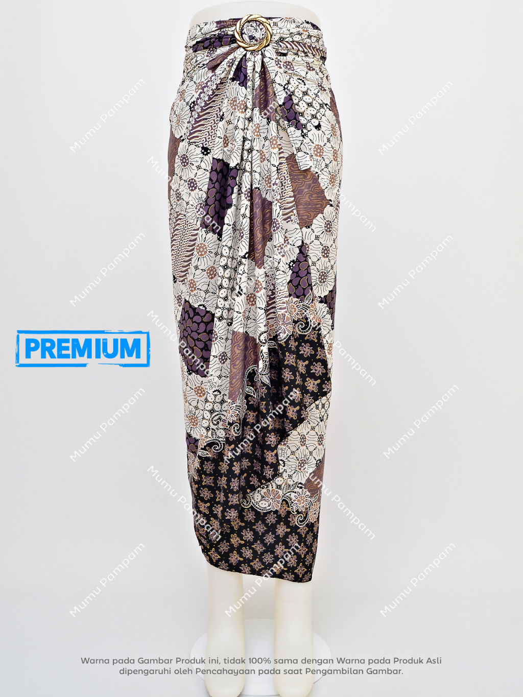Jual Rok Batik Modern Kain Lilit Bawahan Kebaya Wisuda Jumbo Setelan Plisket Span Wiru Premium ...