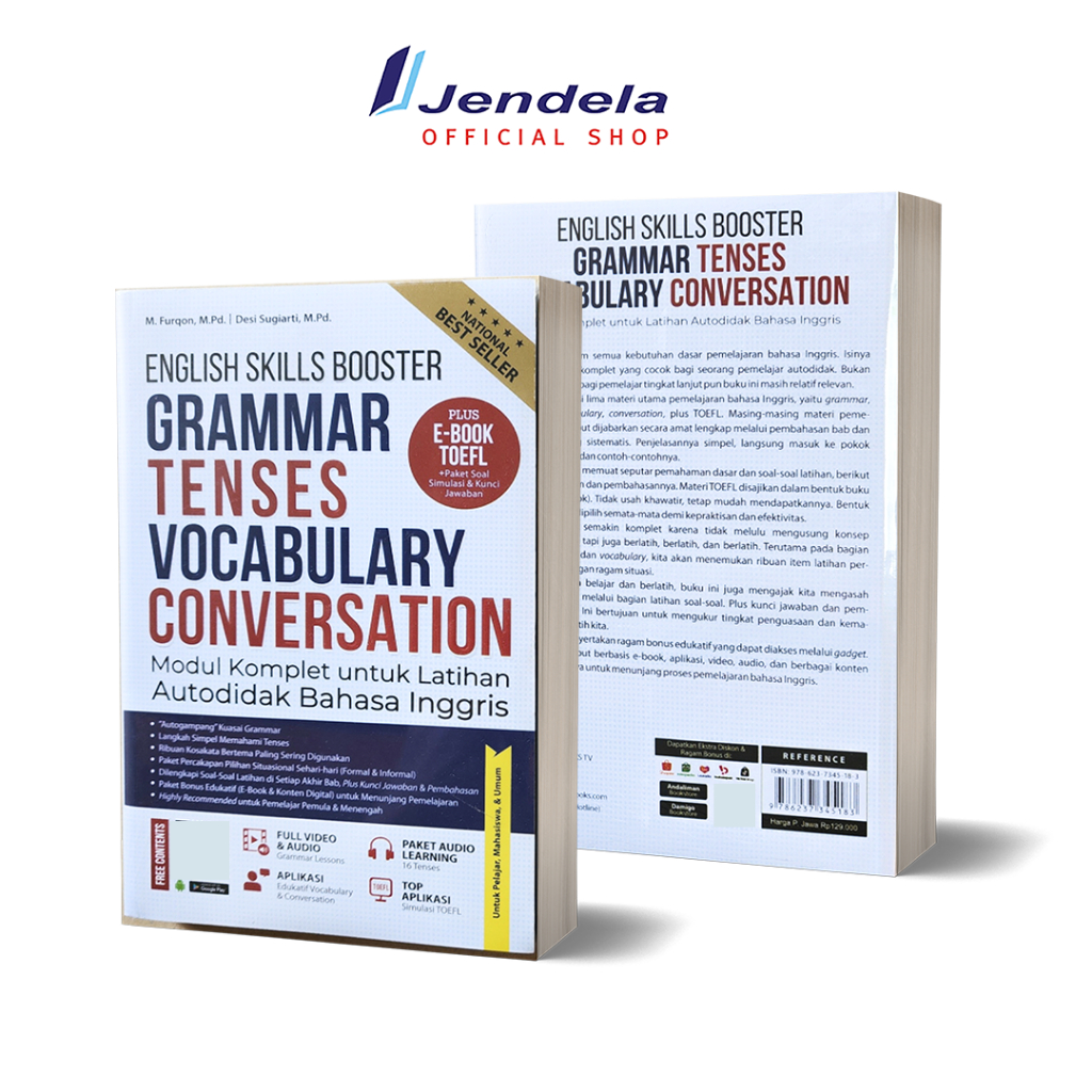 Jual English Skills Booster Grammar Tenses Vocabulary Conversation ...