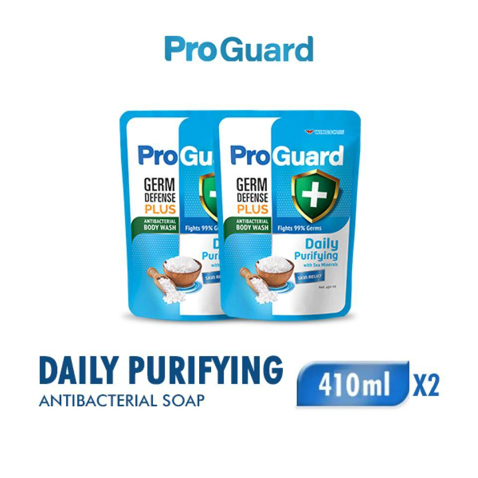 Jual Proguard Sabun Mandi Daily Purifying 410 mL x 2 | Shopee Indonesia