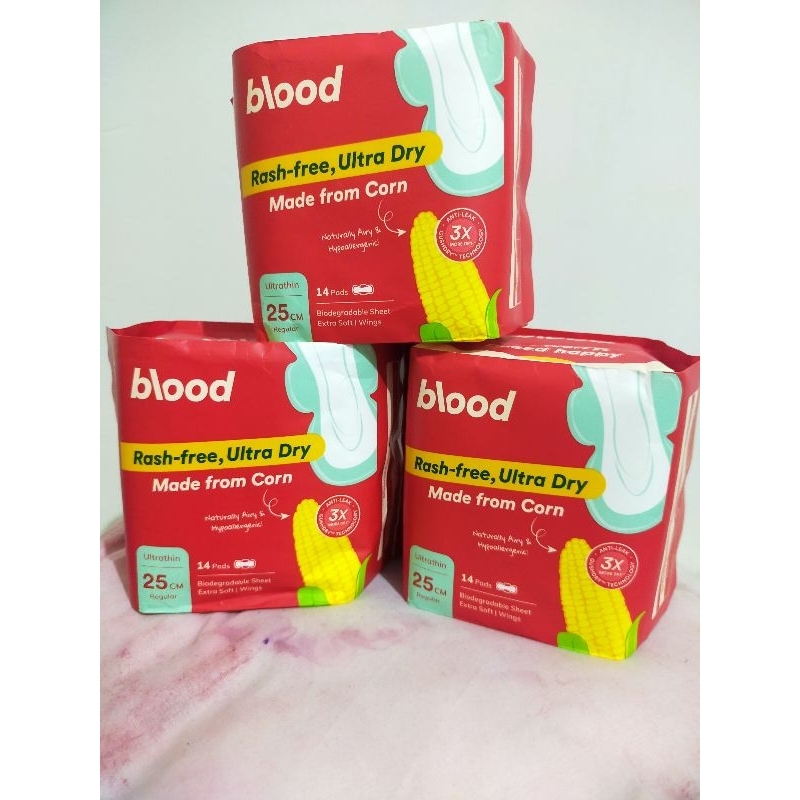 Jual Blood Corn Pads 25cm - Pembalut dari jagung - Bebas Gatal&Ultra ...