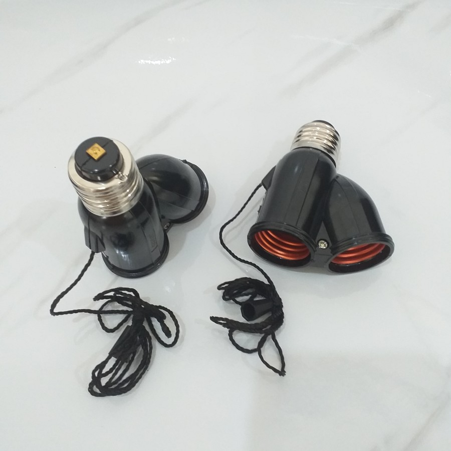 Jual Fiting Fitting Tarik 2 Dua Lampu Kuningan/Fiting Lampu Double Gantung fiting*** | Shopee ...