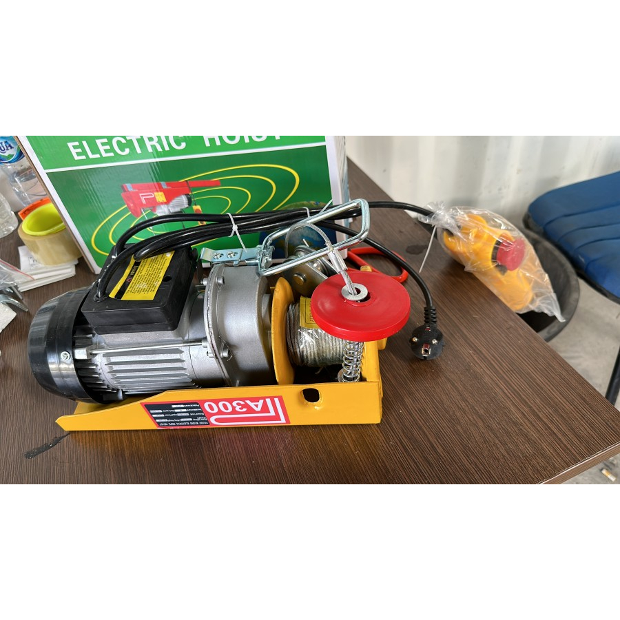 Jual Mini Electric Hoist Wire 300kg Hoist Katrol | Shopee Indonesia