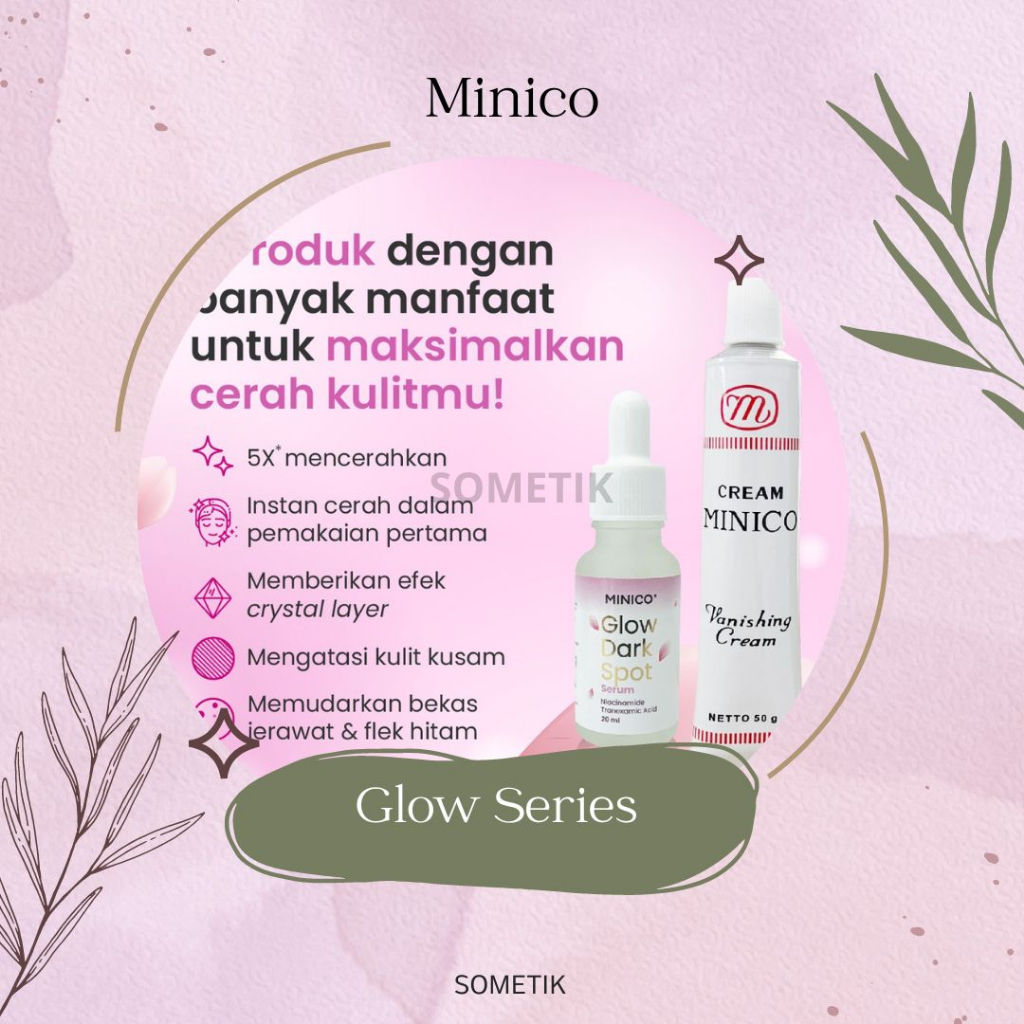 Jual MINICO GLOW SERIES | MINICO GLOW SERUM | MINICO CREAM | Shopee ...